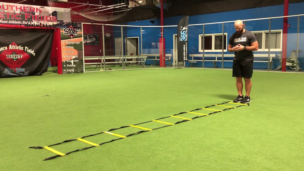 In In Out Out ladder drill-forward