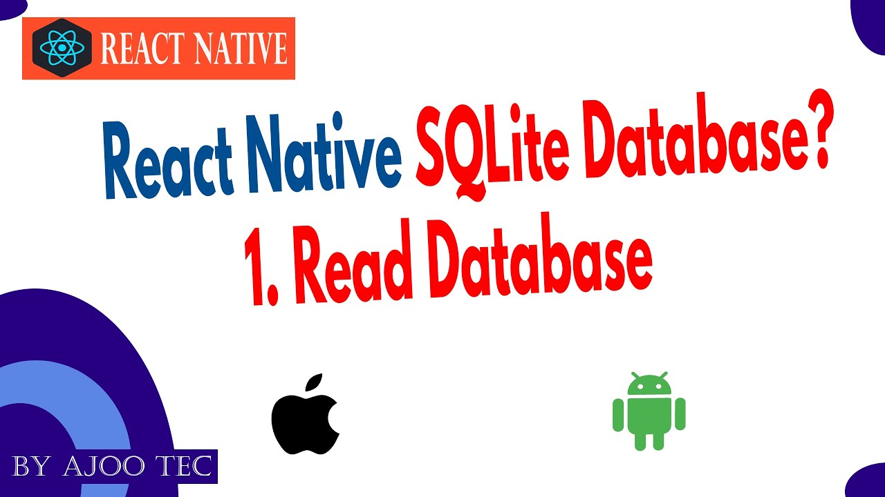 React native SQLite Database? || in Hindi