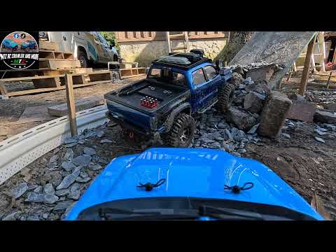 rc backyard crawler course toyota tacoma sr5 did good on test drive