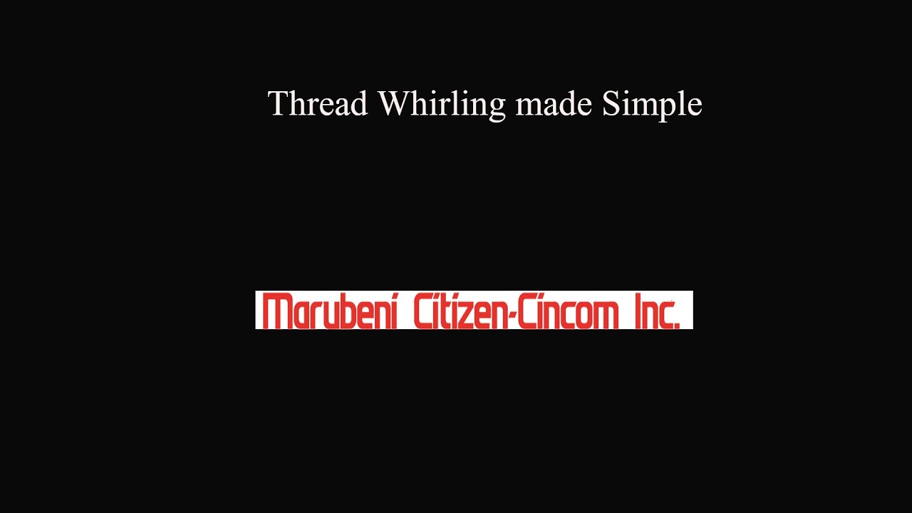 Whirling Made Simple