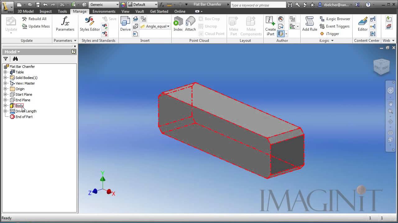 Inventor Custom Frame Members for Frame Generator