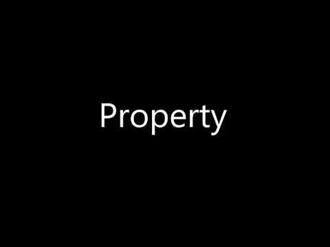 How to pronounce "property".