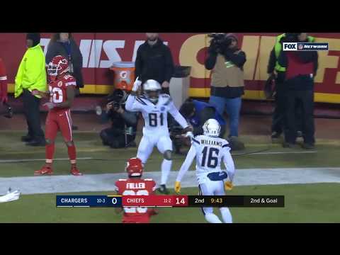Every Mike Williams Play From 2018 Week 15 vs Kansas City
