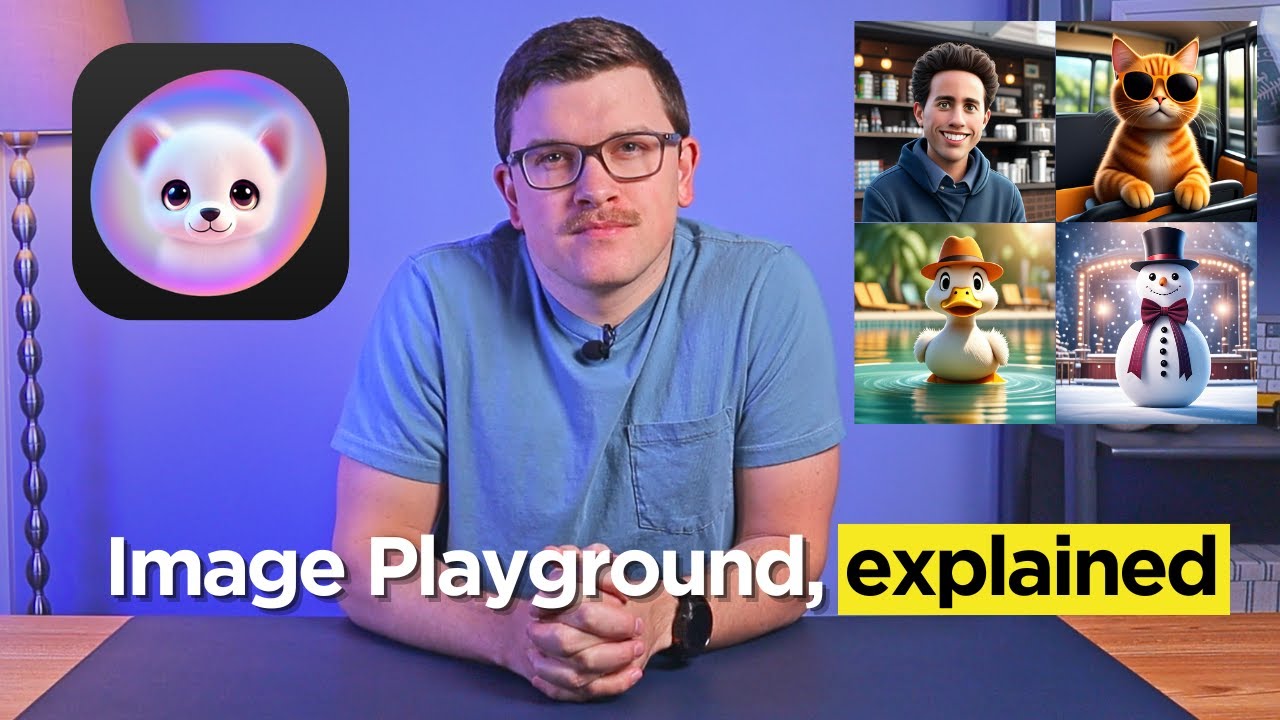 What is Image Playground? - Apple's Generative AI Photo App