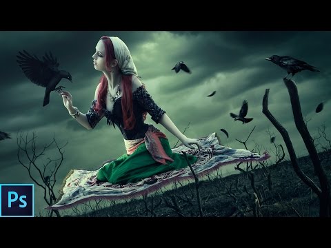 Dark, Fantasy Photo Manipulation - Photoshop Tutorial