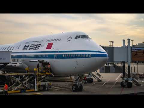 Fight log: Boeing 747-8 Air China, Beijing-Shanghai