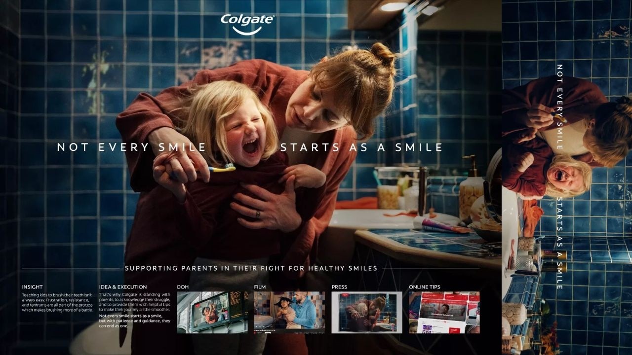 COLGATE - NOT EVERY SMILE STARTS AS A SMILE (Case Study) | Campaign