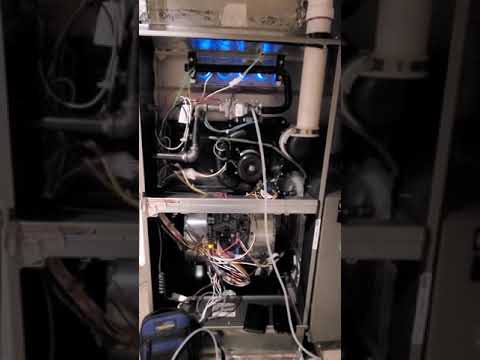 natural gas furnace in North America