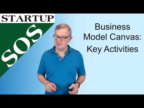 Business Model Canvas - Key Activities