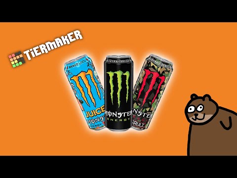 Monster Energy Drink - Tier List