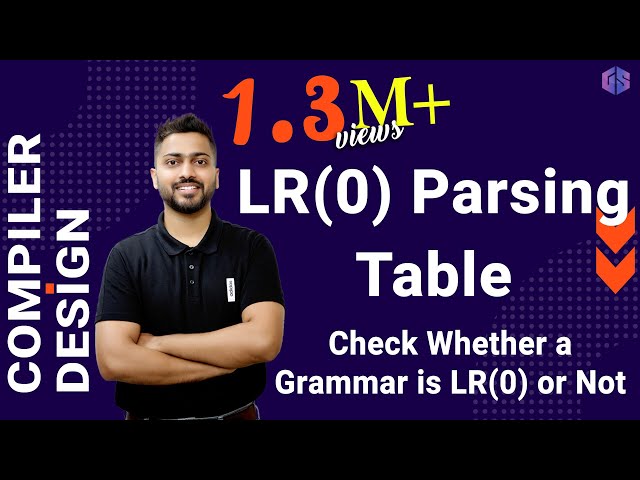 Understanding LR(0) Parsing Tables: A Comprehensive Guide | Galaxy.ai