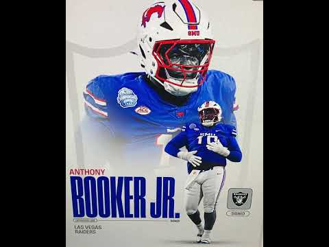 Former SMU Mustang DT/DL Anthony Tank Booker JR signs with Raiders in Free agency