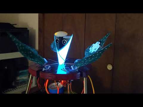 Arduino Project - A robotic flower that's kinda shy if you get too close