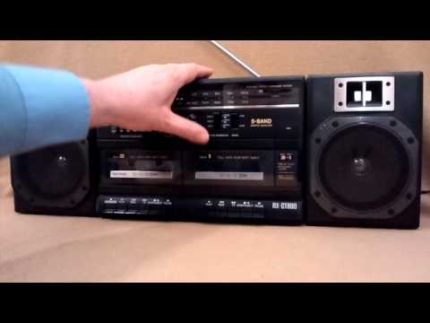 Panasonic BoomBox RX-CT800 Demonstration