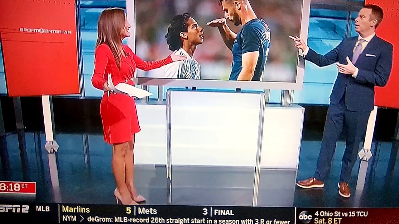 Dianna Russini heel removal both times