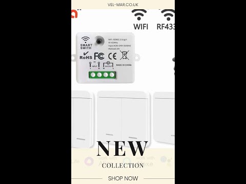 WiFi Light Switch Tuya Smart Home Smart Life RF433Mhz Wireless APP Voice Control Smart Home Work ...