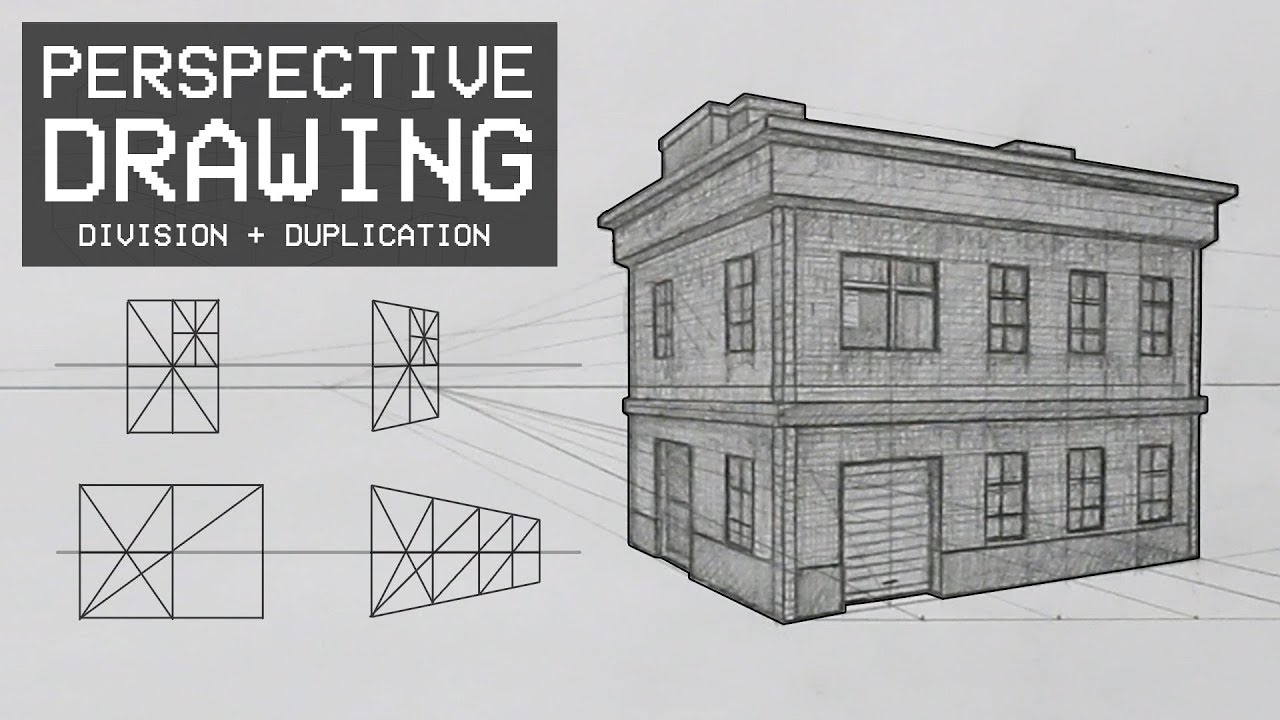 Perspective Drawing 7 - Division & Duplication [Useful Techniques]