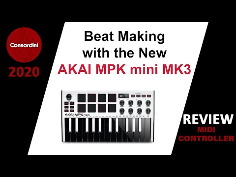 Beat Making with the New AKAI MPK mini MK3