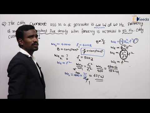 Key Concepts And Problem-Solving On Losses For GATE Electrical Machines Video Lecture ...