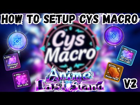 ????How to AFK everything with CYS AutoHotKey???? - Anime Last Stand!