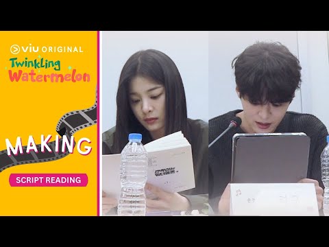 Ryeoun, Seol In Ah, Choi Hyun Wook and Shin Eun Soo in the script reading of Twinkling Watermelon