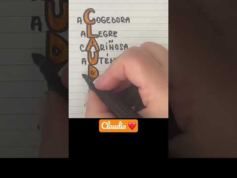 Significado del nombre CLAUDIA #significado #nombre #claudia