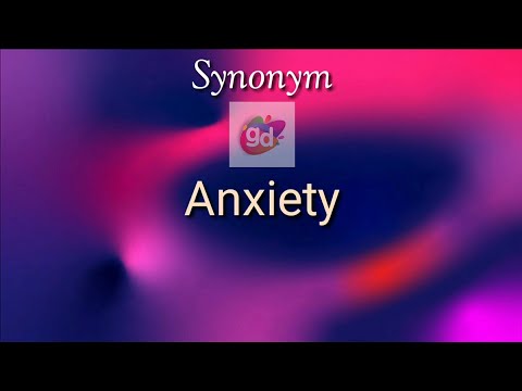Anxiety Synonym with Meaning||Googul Dictionary||