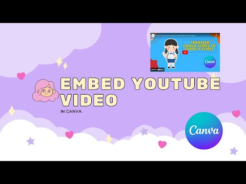 How to Embed a YouTube Video in Canva | Simple Tutorial
