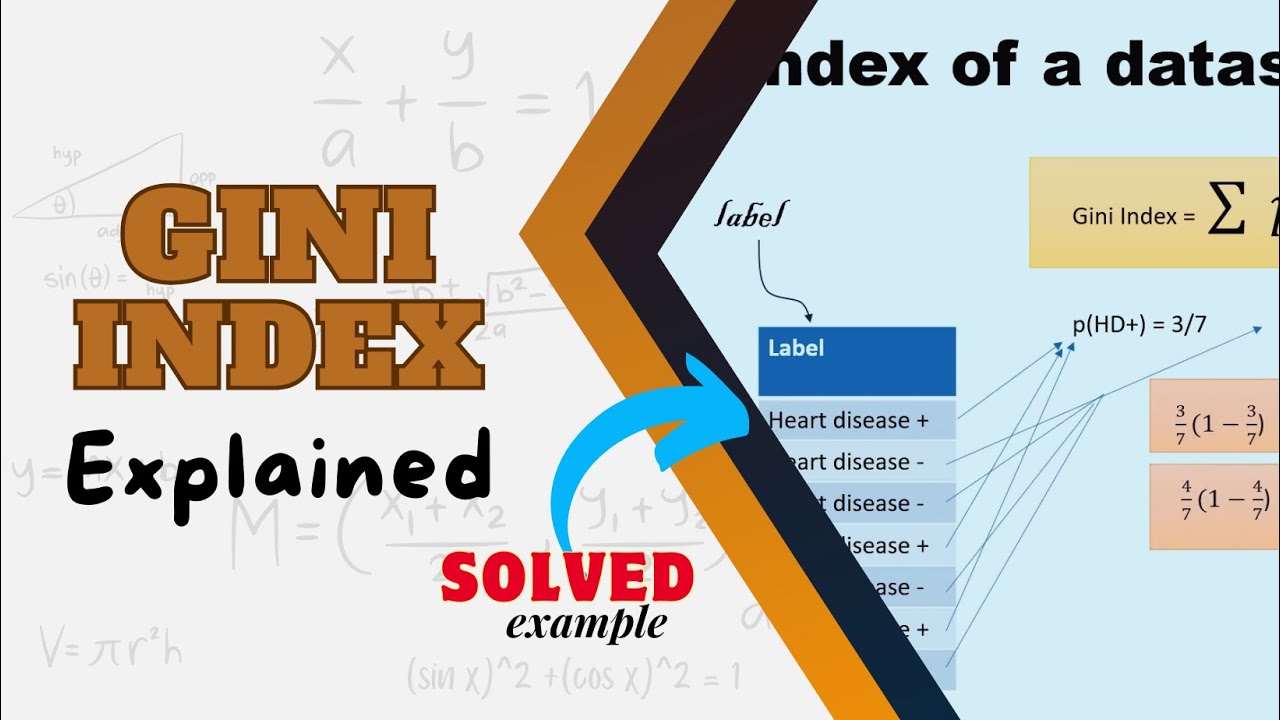 Gini Index explained in 3 minutes ! Decision Trees Information Gain in Machine Learning