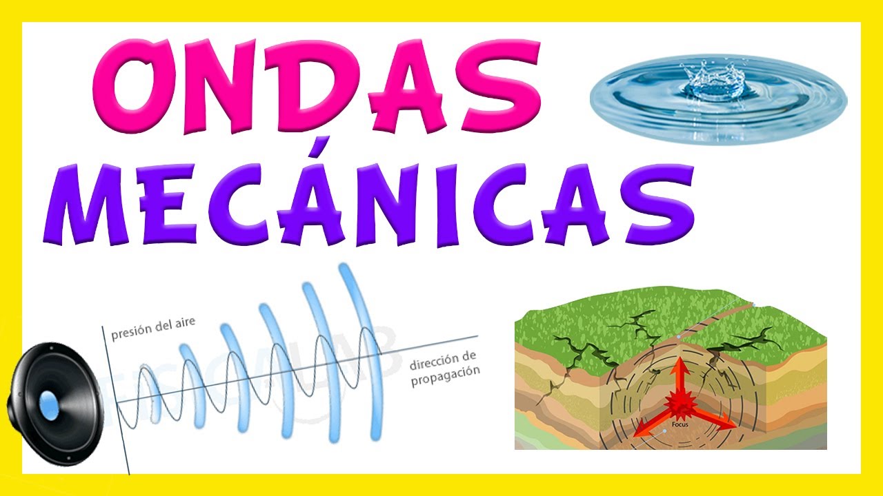💎​ONDAS MECANICAS 📗 que son las ondas mecanicas 🧲 5 ejemplos de ondas mecanicas ✅​