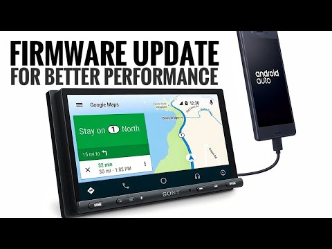 How to update firmware for Sony Apple CarPlay or Android Auto receiver - How to Update firmware