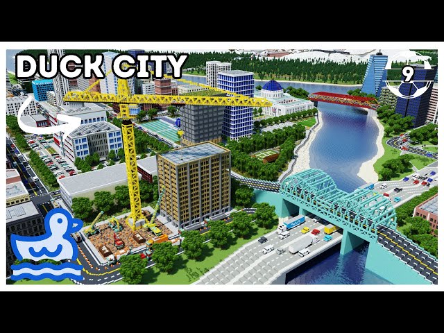 Minecraft Construction Site - Duck City Minecraft Map