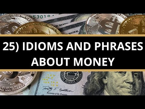 Money Idioms || Learn 25 Idioms And Phrases About Money With Meaning || ENGLISH DAIS ||
