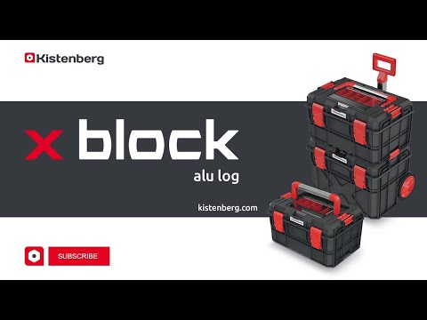 Kistenberg X Block ALU LOG Series - products and functionality