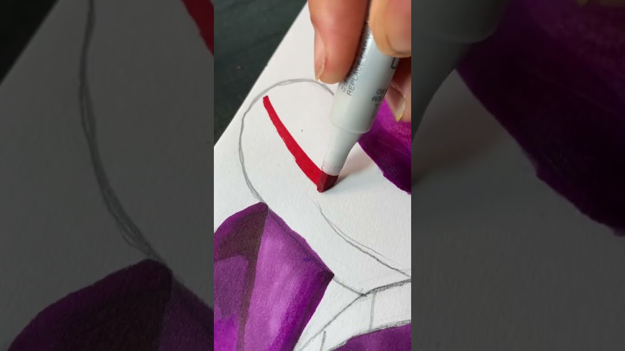 Gengar painted in 2 styles! 😈💥 #shorts #pokemon #gengar