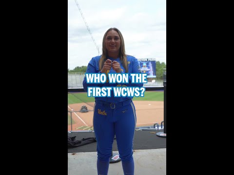Who Won the First WCWS? | Big Ten Softball