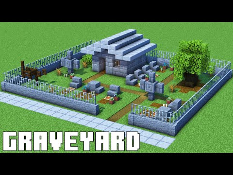Minecraft Tutorial: How To Make A Graveyard
