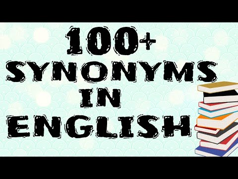 Synonyms: Learn 100+ Synonyms in English|Synonyms words|Vocabulary (Part 2)