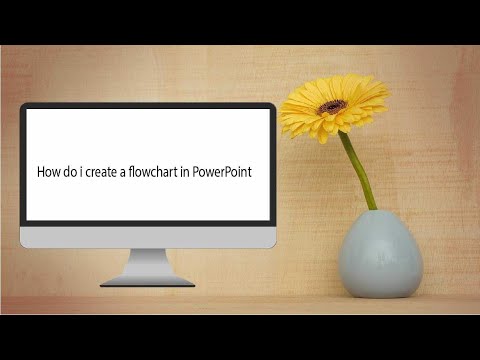 How do i create a flowchart in PowerPoint