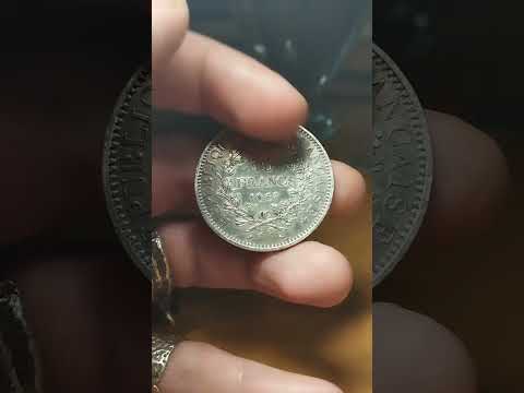 10 francs - France - 1967 - Silver coin #shortsvideo