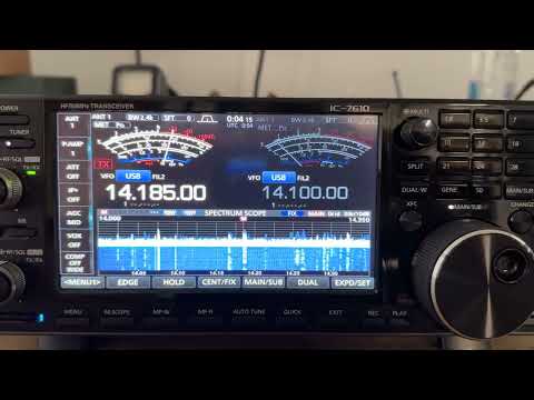 ICOM IC-7610 HF/50 MHz Transceiver