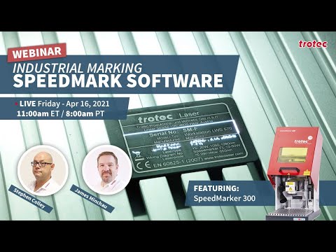 Industrial Marking Software Webinar with Galvo Fiber Laser