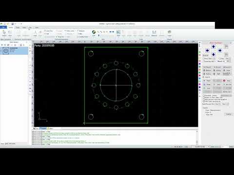 Manually sorting cut patterns in Cypcut. (English)