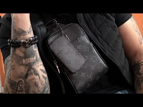Louis Vuitton Outdoor sling bag Essentials￼ items #crossbodybag  #menfashion #louisvuitton