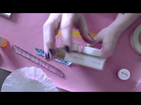 Make your own Washi Tape: video tutorial.