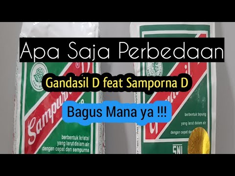 Lebih bagus mana pupuk daun Gandasil D atau Sampoerna D