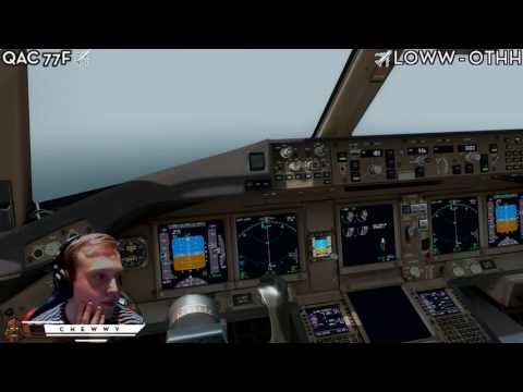 Steam Community :: Video :: [P3D] Misty Arrival into Doha Hamad Intl. - PMDG 77F