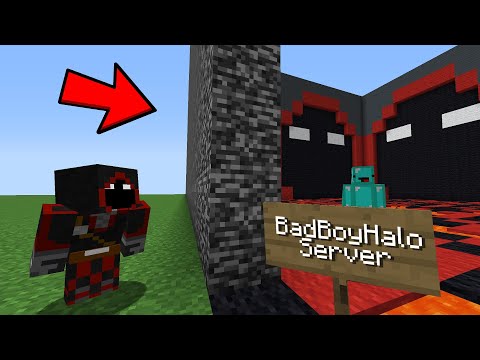 so i built a minecraft server for badboyhalo...