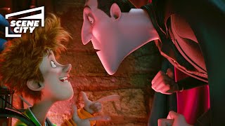 Hotel Transylvania: Dracula Meets Johnny (ANDY SAMBERG & ADAM SANDLER SCENE) | With Captions