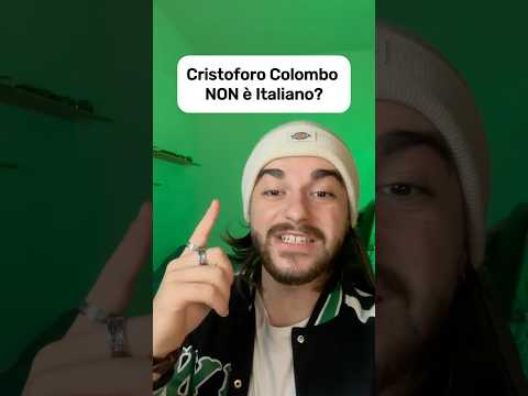 Cristoforo Colombo NON è Italiano?